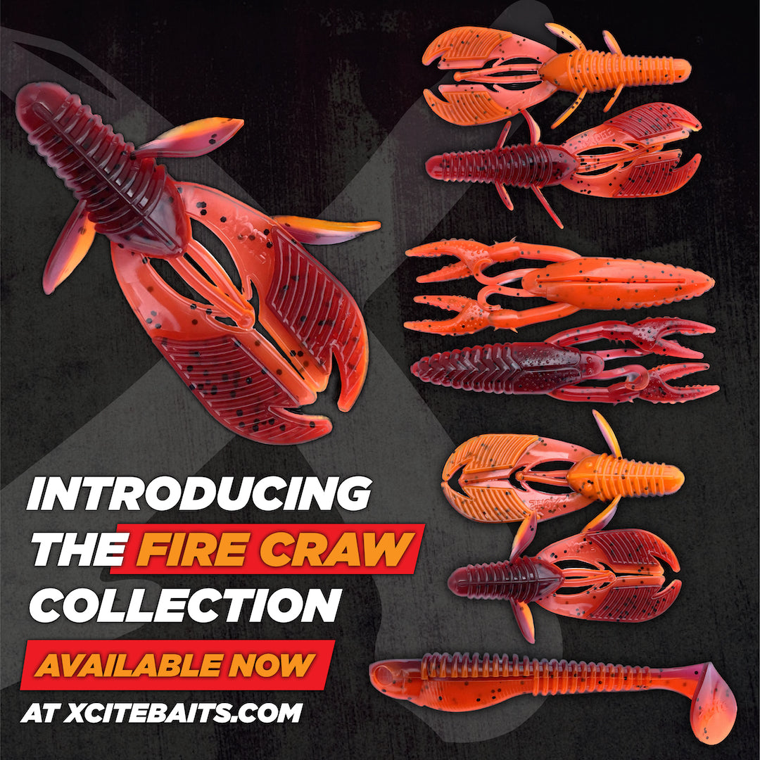 Fire Craw Collection — XCITE BAITS