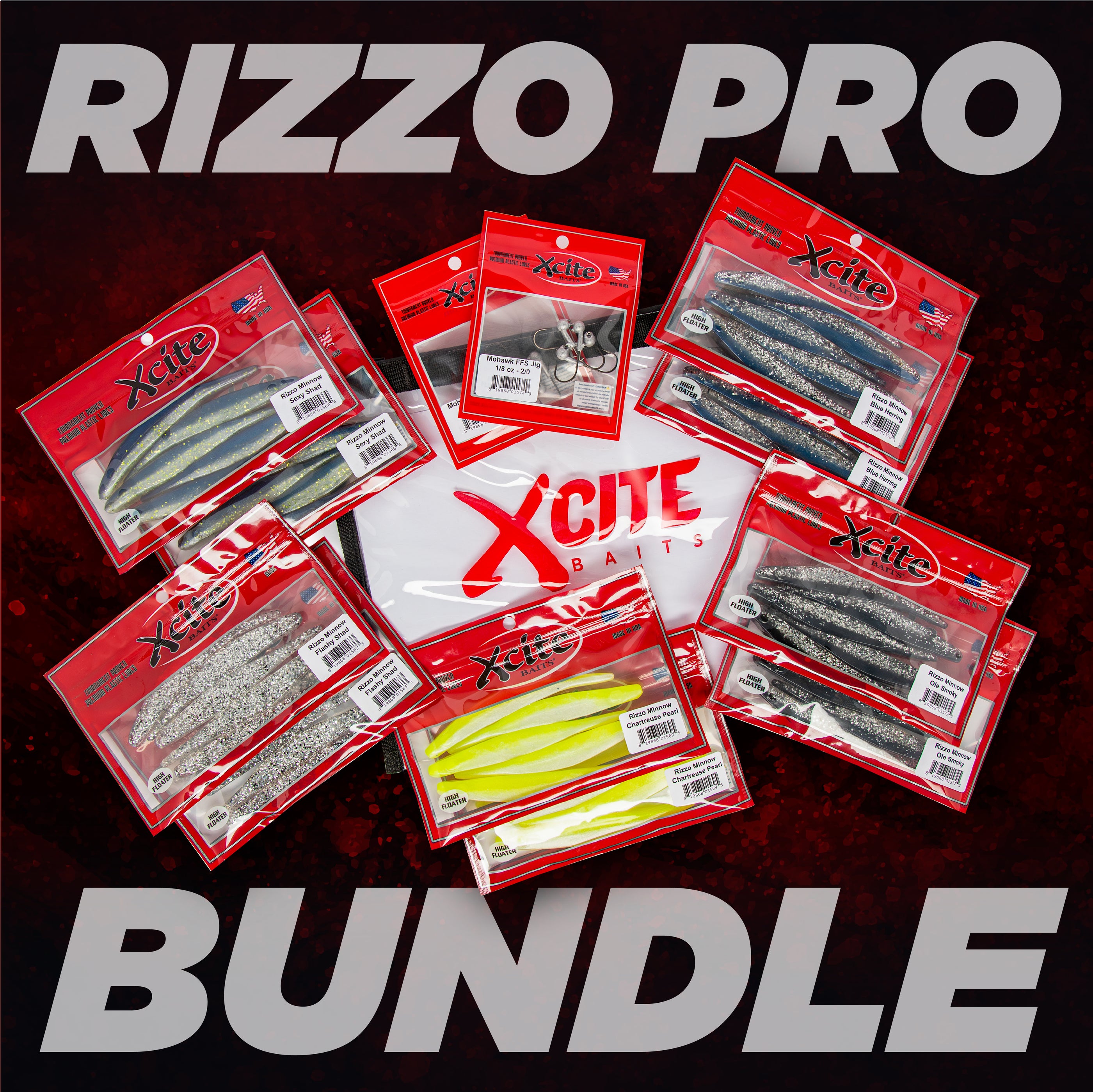 RIZZO PRO BUNDLE — XCITE BAITS